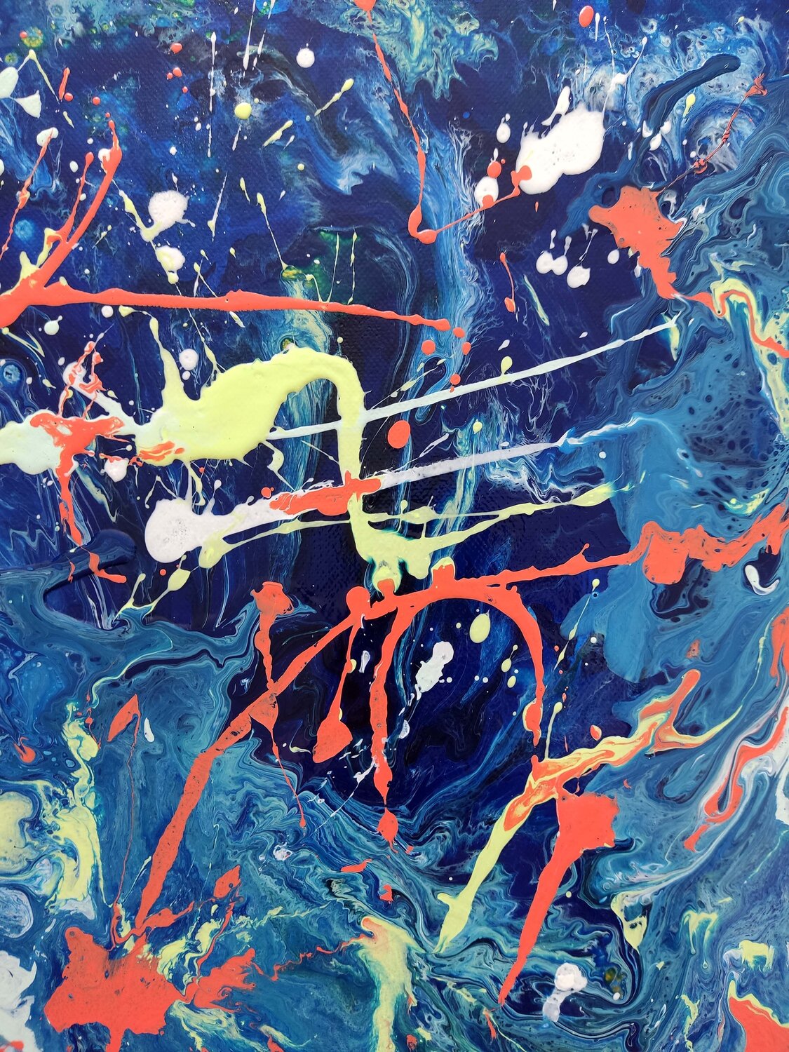 TSUNAMI by Yla Pil (2023) : Painting Acrylic on Canvas - SINGULART