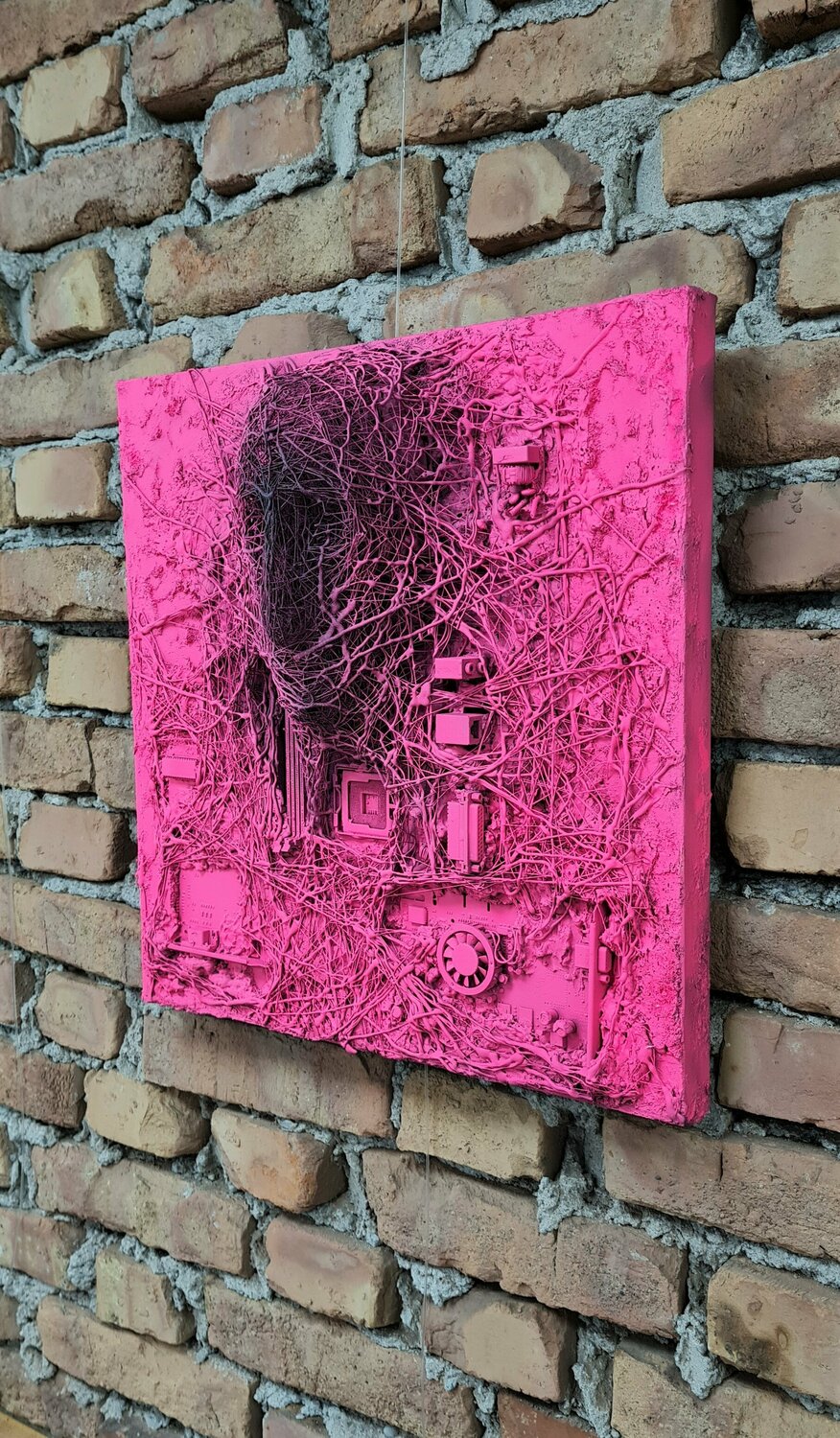 "High frequency" by Aleksandar Markovic (2021) : Painting Acrylic on Canvas - SINGULART