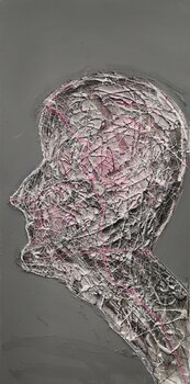 "High frequency" by Aleksandar Markovic (2021) : Painting Acrylic on ...