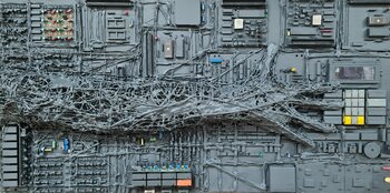 "High frequency" by Aleksandar Markovic (2021) : Painting Acrylic on ...