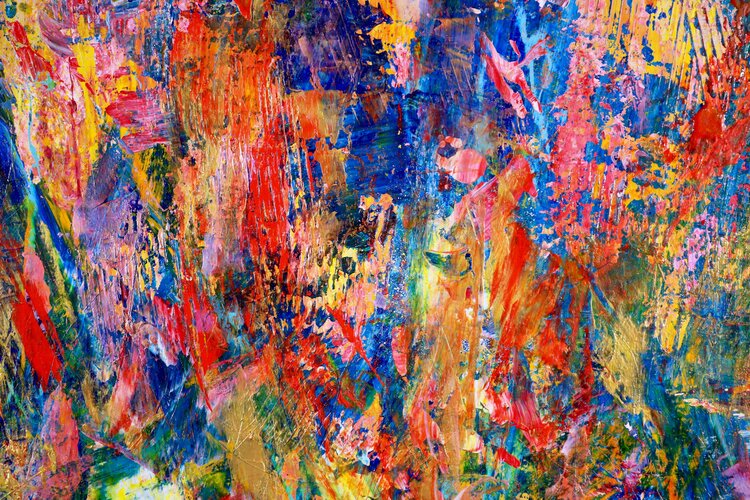 Polychromatic Terrian by Nestor Toro (2016) : Painting Acrylic on ...