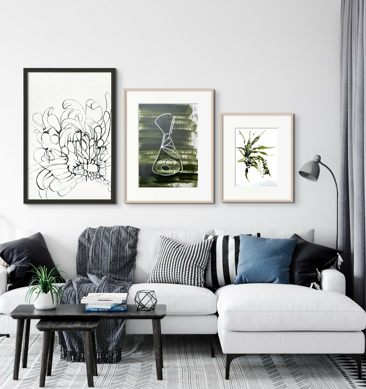 Vivid Green Vase Series #1 by Netka Croonenborghs (2021) : Work on ...