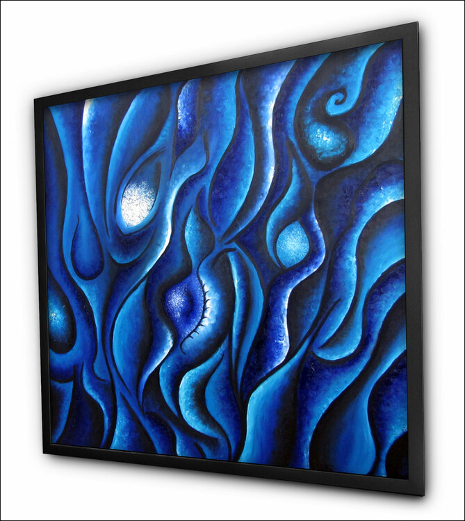 Atlantis by Preston M. Smith (Pms) (2013) : Painting Oil on Wood ...