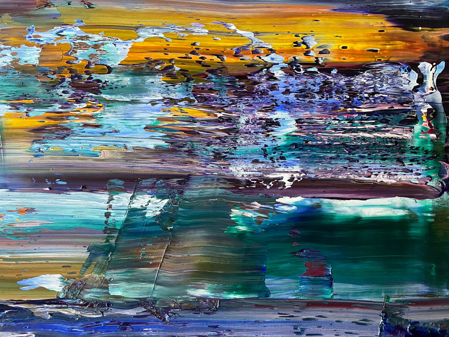 Limitless by Preston M. Smith (Pms) (2021) : Painting Oil on Wood ...