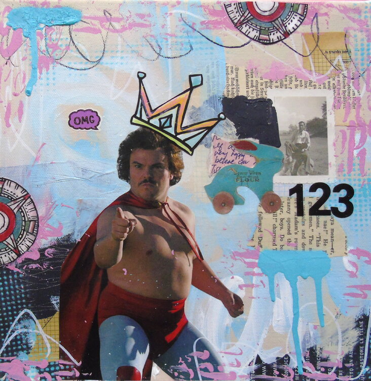 Nucleus Power- Jack Black- Nacho Libre by Lorette C. Luzajic (2023 ...