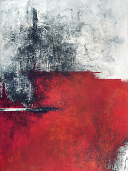 Edge of Despair by Peisy Ting (2021) : Painting Acrylic, Pastel on ...