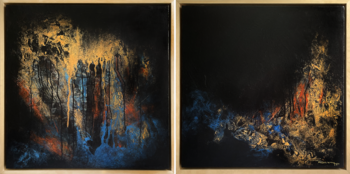 Rouge by Peisy Ting (2021) : Painting Acrylic on Canvas - SINGULART