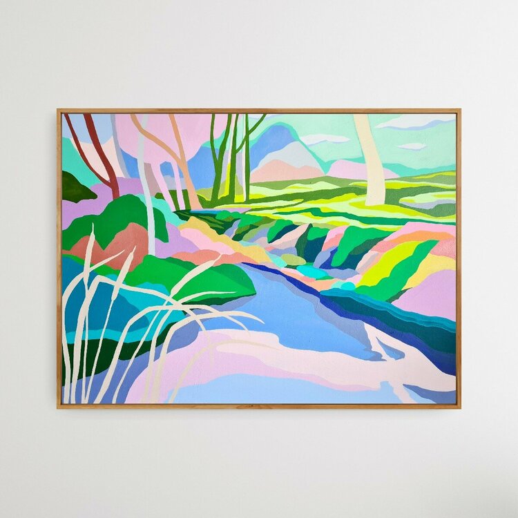 Hideout by Amy Kim (2021) : Painting Acrylic on Canvas - SINGULART