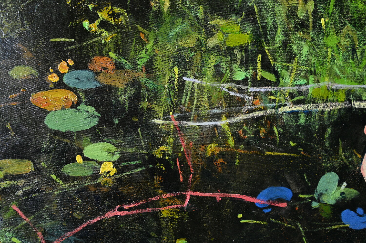 Lovers. Two on a bridge. (2nd edition) by Igor Shcherbakov (2021) : Painting Oil on Canvas ...