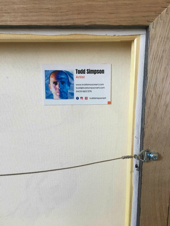 Caught in Traffic by Todd Simpson (2021) : Painting Acrylic, Spray ...