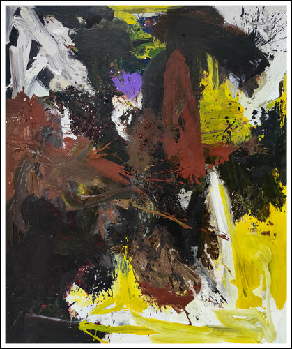 Curtain Walls by Costel Iarca (2017) : Painting Acrylic on Canvas ...