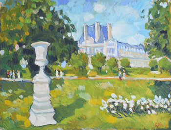 Un bistrot à Paris by Patrick MARIE (2007) : Painting Oil on Linen ...