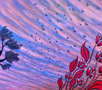 Separation Anxiety by Scott Allen Roberts (2020) : Painting Acrylic ...