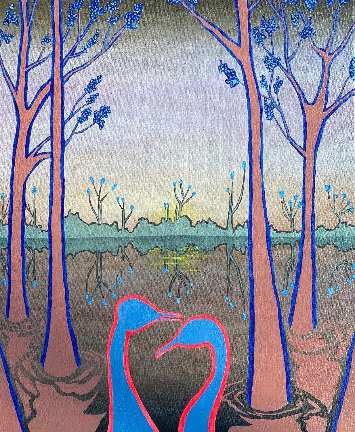 Separation Anxiety by Scott Allen Roberts (2020) : Painting Acrylic ...