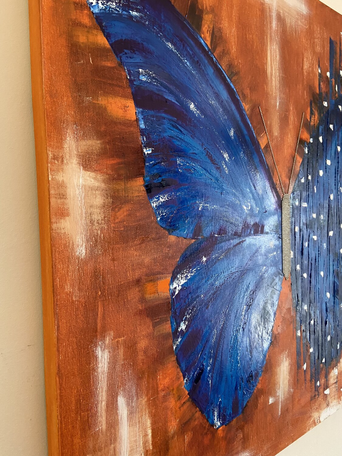 MATRIX BUTTERFLY SHINE by Helen She (2022) : Painting Oil on Canvas ...