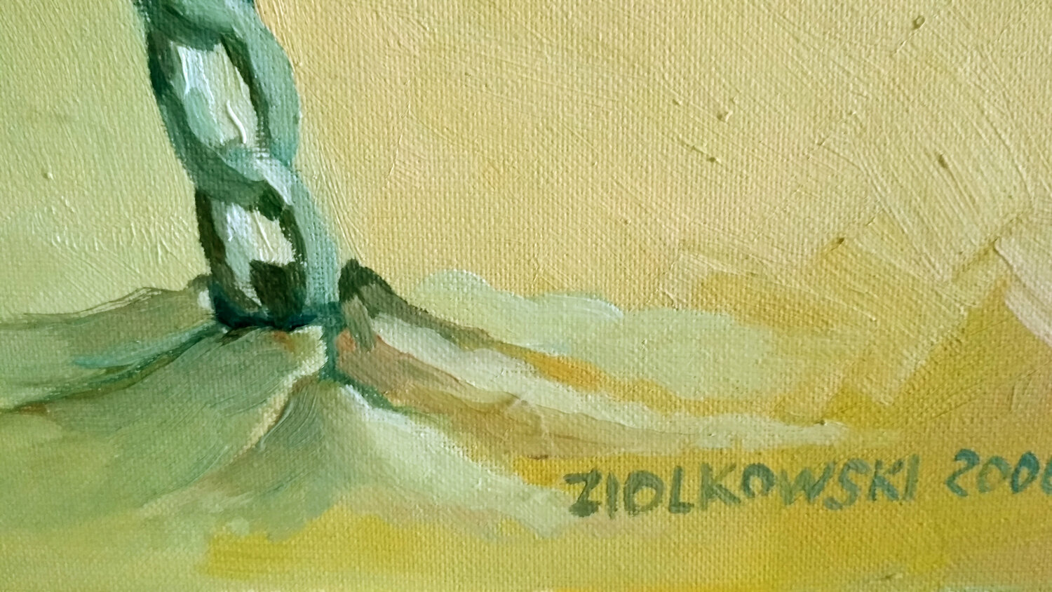 POWERLESS by Gregor Ziolkowski (2006) : Painting Oil on Canvas - SINGULART