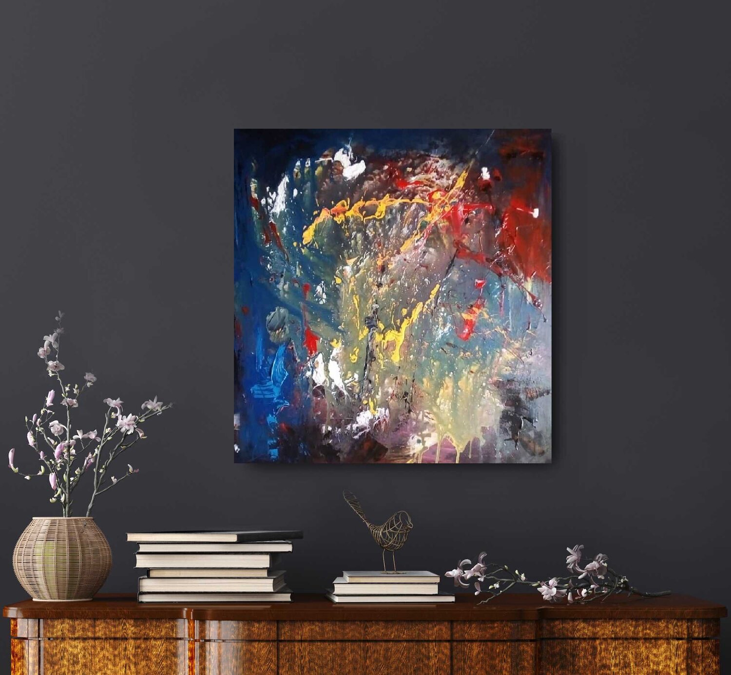 Absorbed by Ema Kato (2022) : Painting Acrylic on Canvas - SINGULART