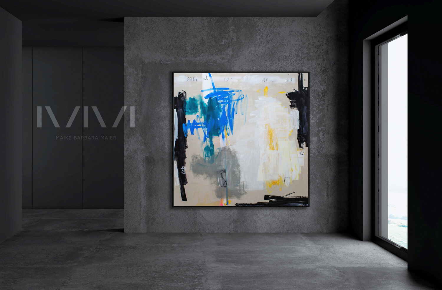 Be What You Desire von Maike Barbara Maier (2023): Malerei Acryl, Öl ...