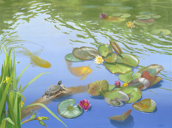 The Depths 7 by Elizabeth Rickert (N.D) : Painting Oil on Canvas ...