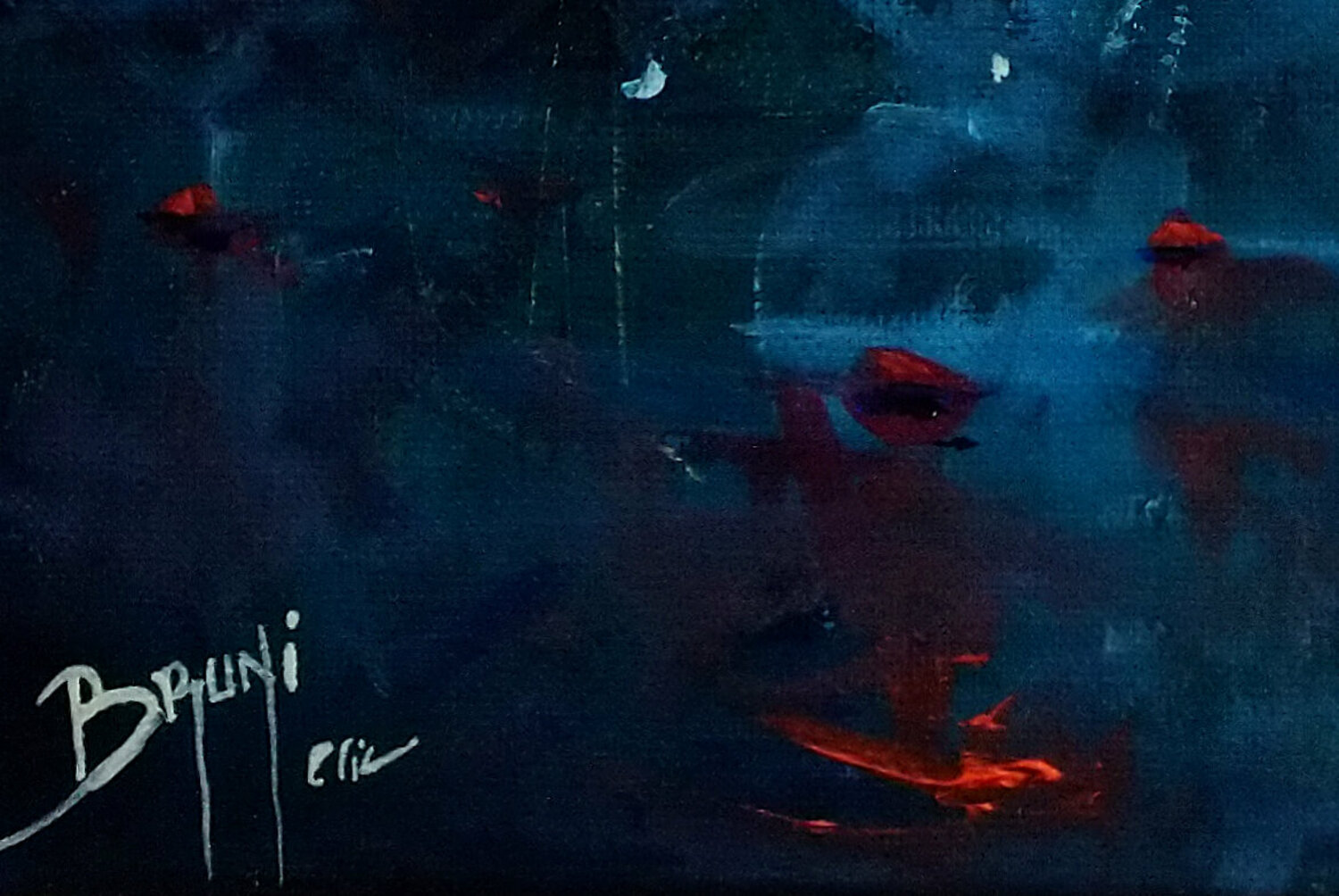 Bouquet Symphonie by Eric Bruni (2020) : Painting Acrylic, Oil on ...