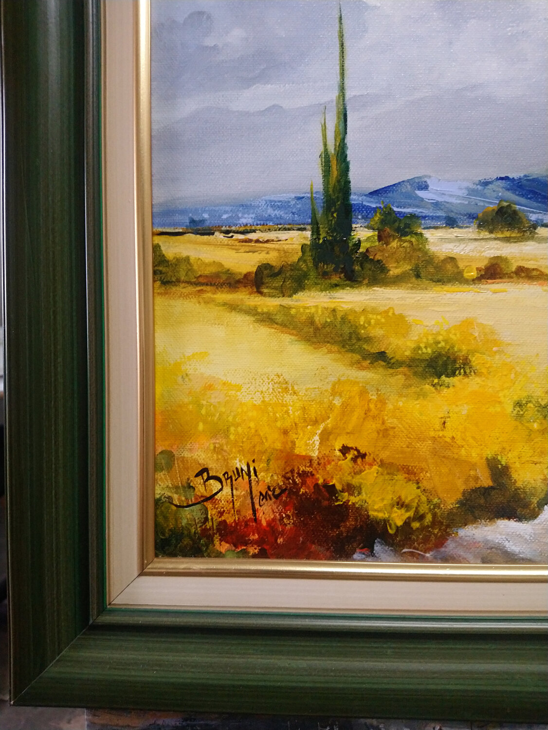 Un instant by Eric Bruni (2017) : Painting Oil on Canvas - SINGULART