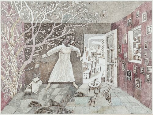 Agoraphobia by Vyacheslav Lui-ko (2018) : Drawing Pen, India ink on ...