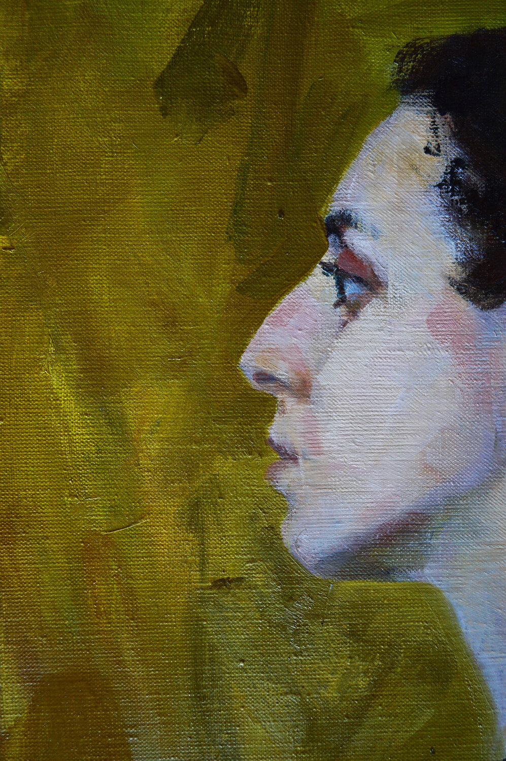 Portrait of Lisa. by Vladiy Zart (2021) : Painting Oil on Canvas ...