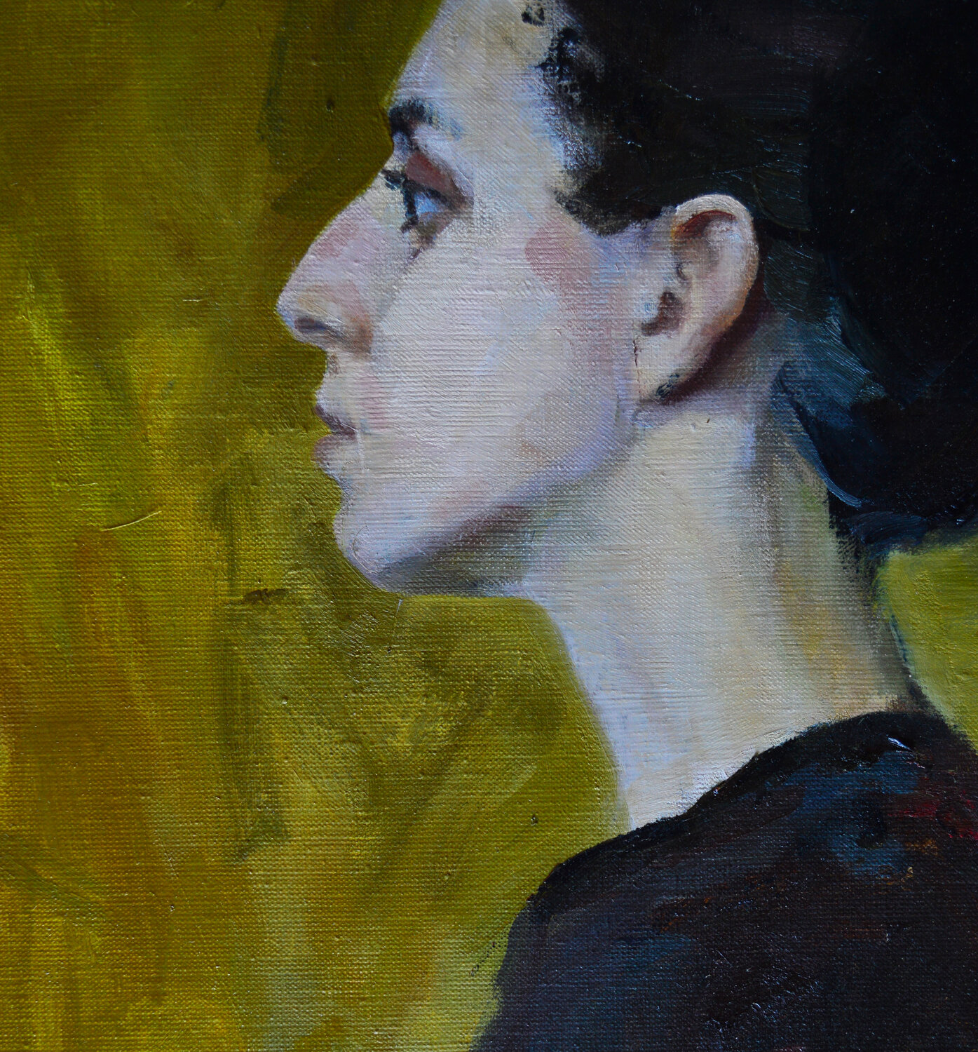 Portrait of Lisa. by Vladiy Zart (2021) : Painting Oil on Canvas ...