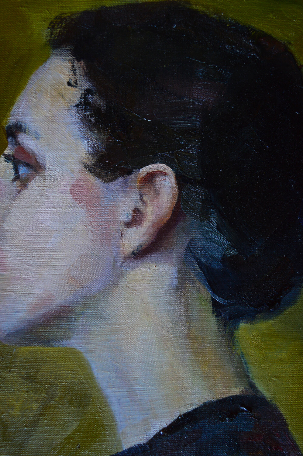 Portrait of Lisa. by Vladiy Zart (2021) : Painting Oil on Canvas ...