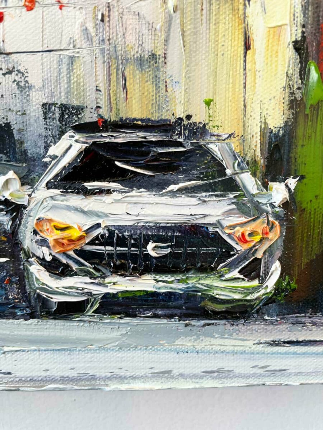 An Afternoon in San Francisco by Lisa Elley (2021) : Painting Oil on ...