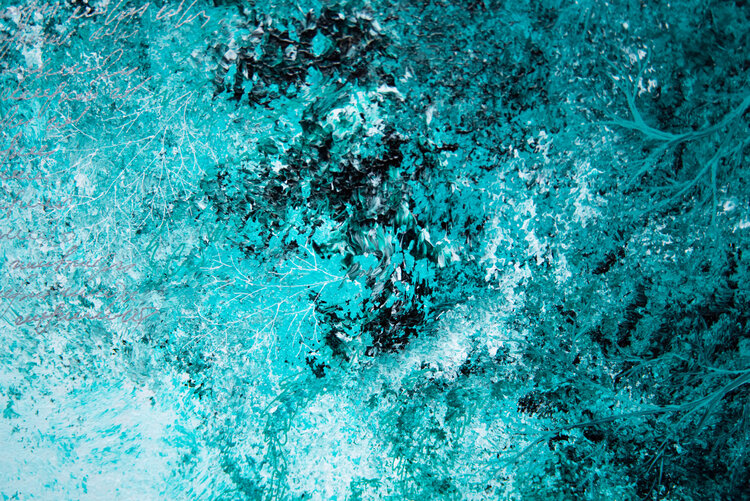 THOUGHTS - abstract nature, mind, subliminal, emerald green, soul ...