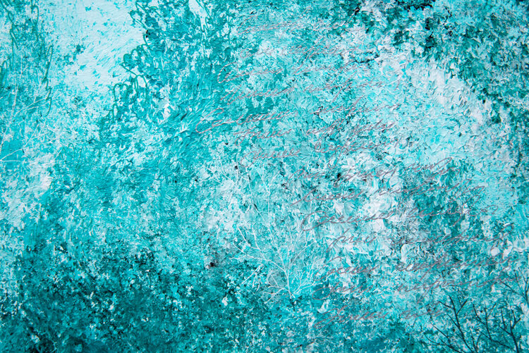 THOUGHTS - abstract nature, mind, subliminal, emerald green, soul ...