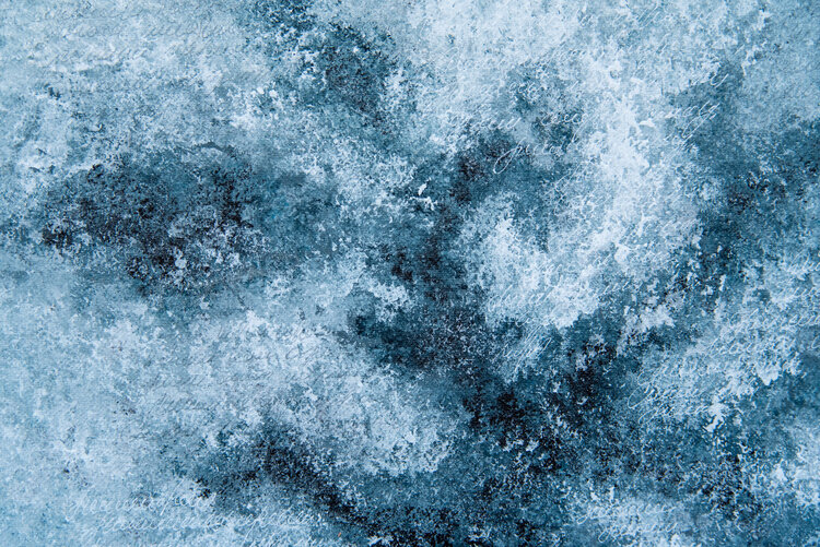 MELANCHOLY - abstract gorge, abyss, canyon, emotions, mind, sky, clouds ...