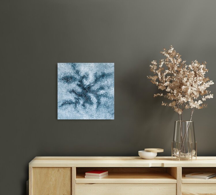 MELANCHOLY - abstract gorge, abyss, canyon, emotions, mind, sky, clouds ...