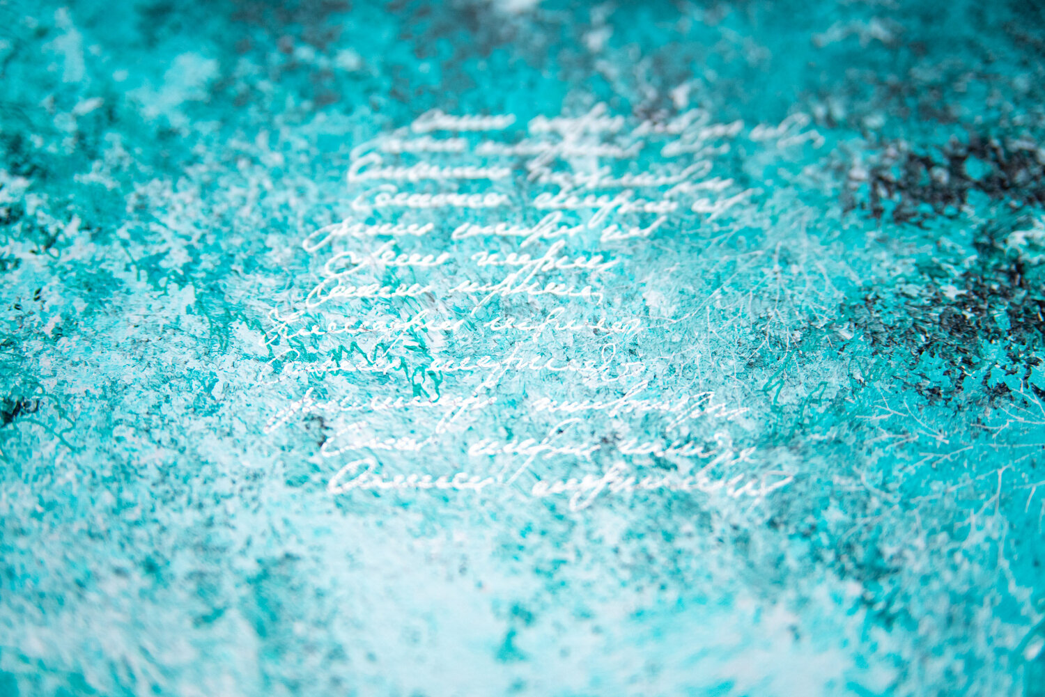 THOUGHTS - abstract nature, mind, subliminal, emerald green, soul ...