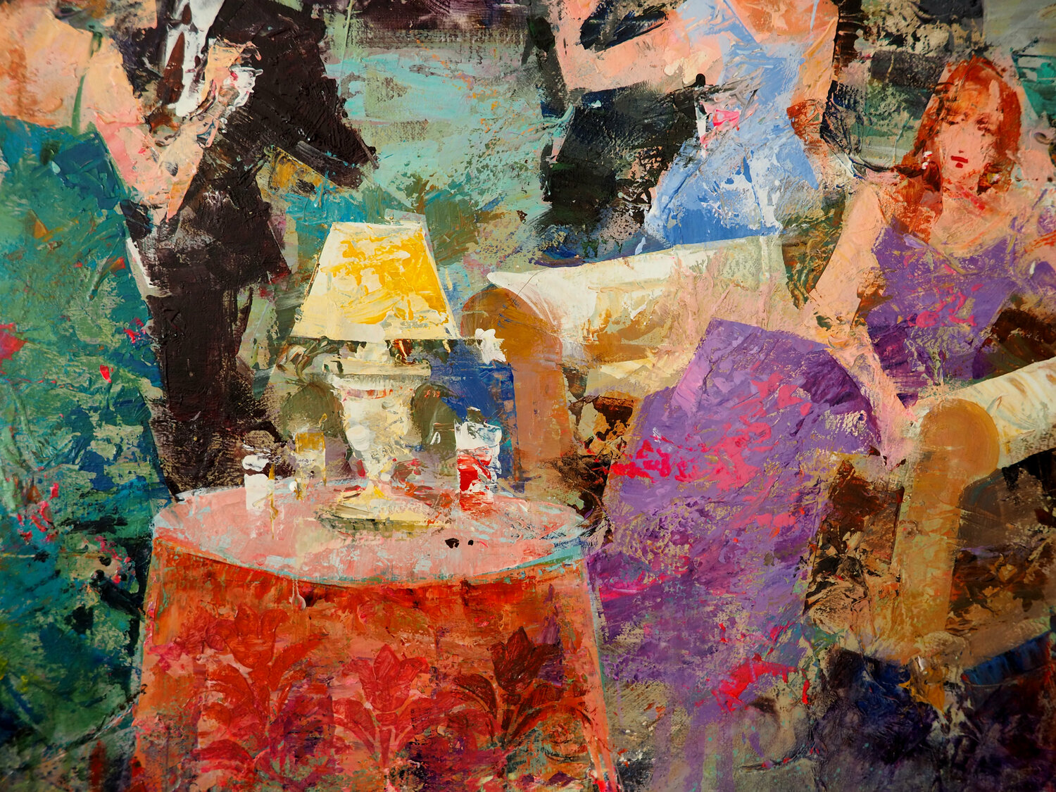 Dance party by Josep Costa Vila (2021) : Painting Oil on Canvas - SINGULART