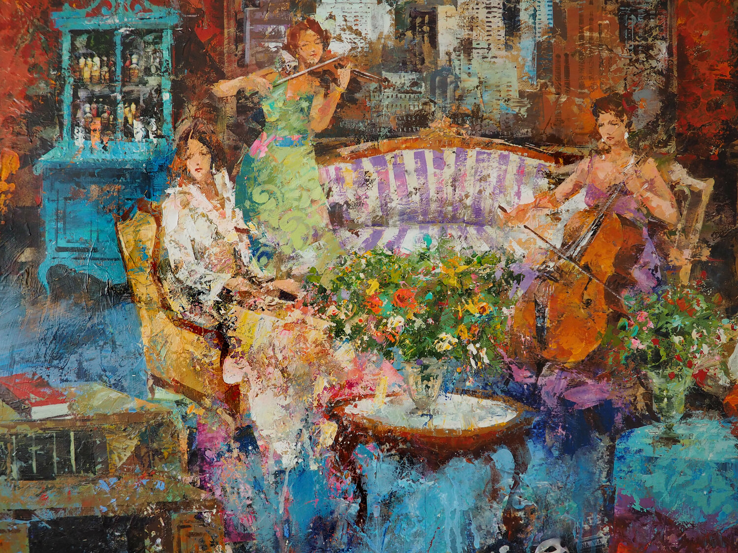 Intérieur avec fenêtre by Josep Costa Vila (2022) : Painting Oil on ...