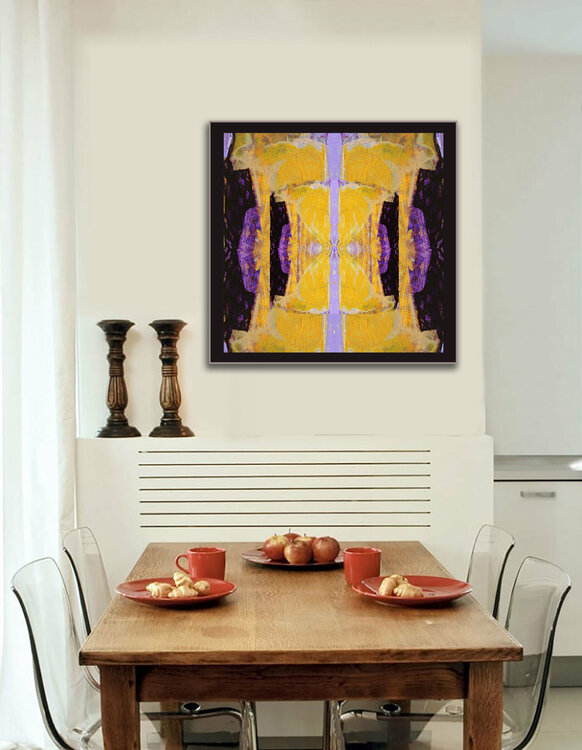 Violets by Irina Tsypilova (2022) : Digital On Canvas - SINGULART