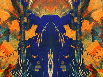 Violets by Irina Tsypilova (2022) : Digital On Canvas - SINGULART