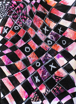 Pink tapir by Irina Tsypilova (2022) : Work on Paper Acrylic, Collage ...