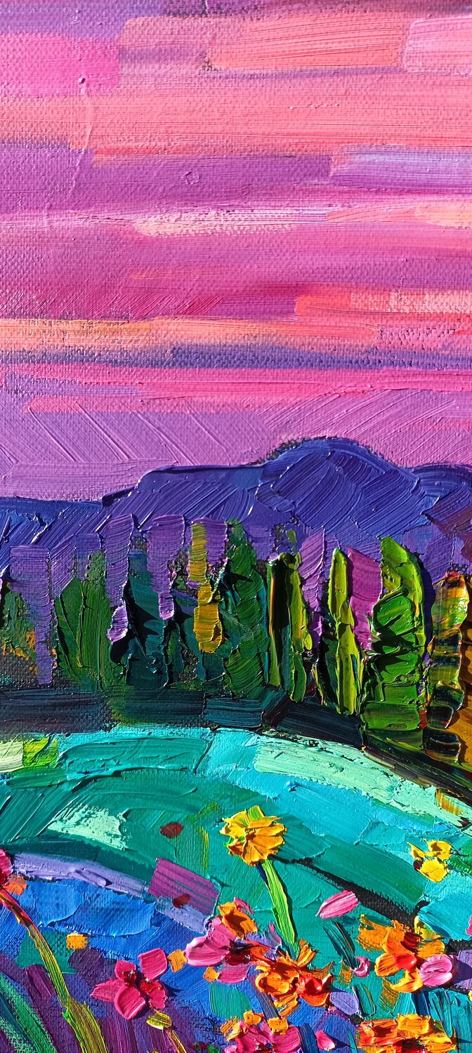 Under the Moonlight by Vanya Georgieva (2023) : Painting Oil on Linen ...