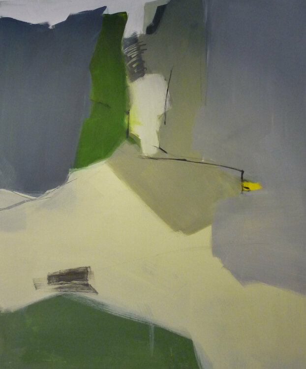 GreenLand 4 by Kerstin Grobler (2018) : Painting Gouache on Canvas ...