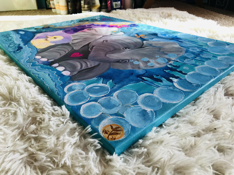 Friendship by Amelie Monira Egenolf (2021) : Painting Acrylic, Ink on ...