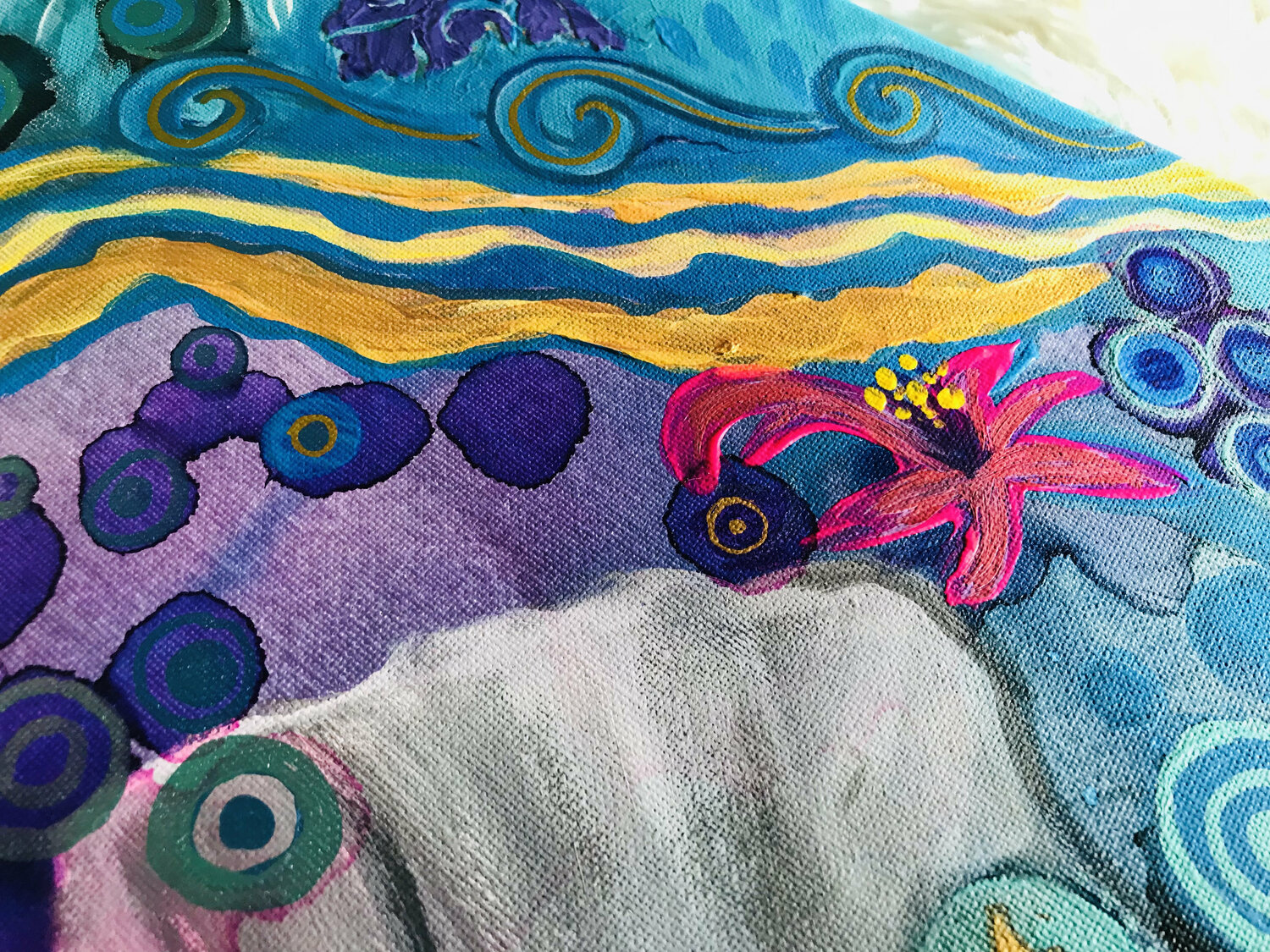 Friendship by Amelie Monira Egenolf (2021) : Painting Acrylic, Ink on ...