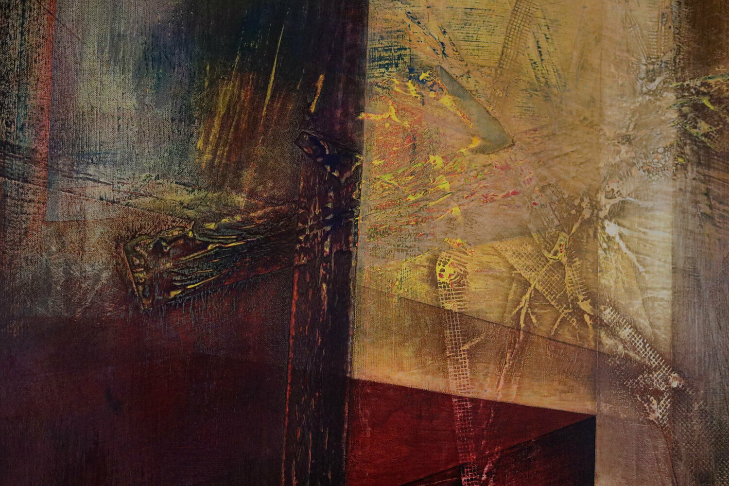 Das Flüstern verlassener Orte III von Peter Knauer (2020): Malerei ...