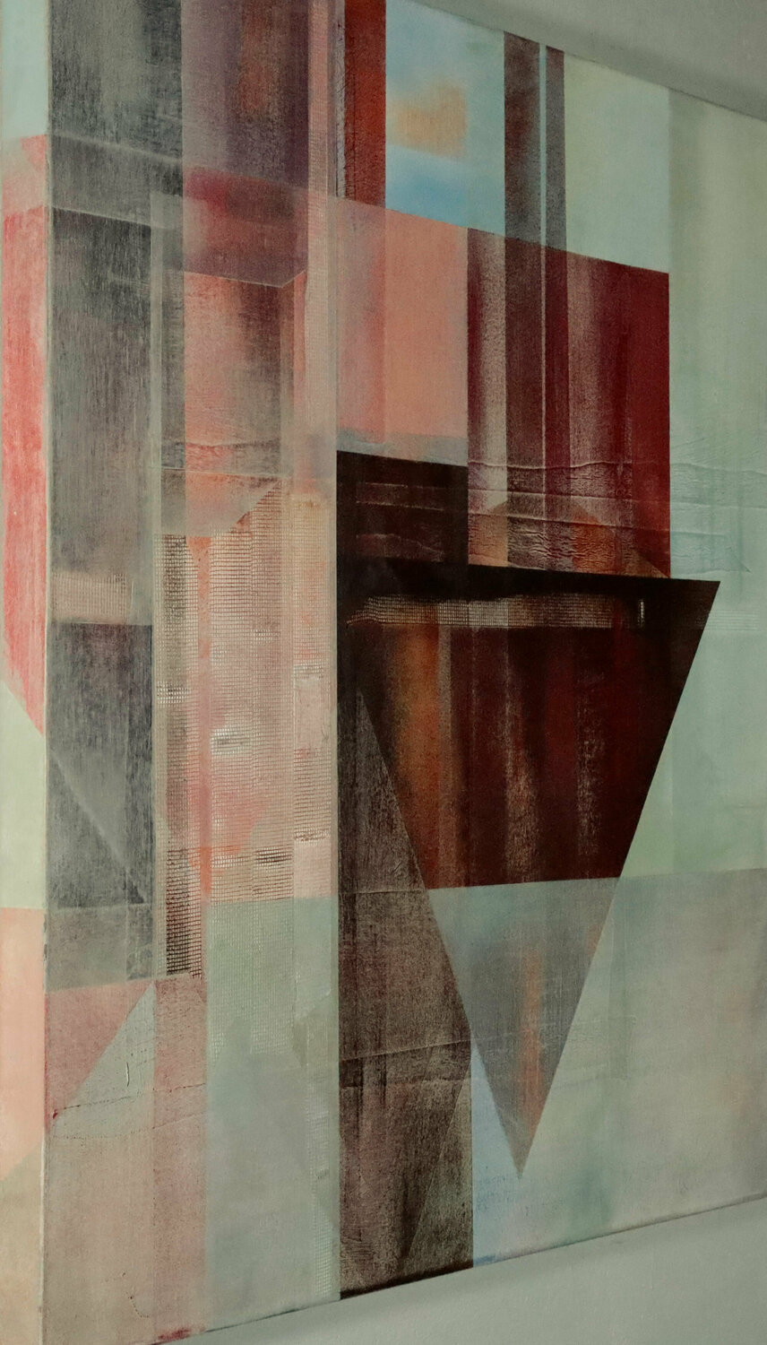 Aufbruch IV by Peter Knauer (2015) : Painting Acrylic on Canvas - SINGULART