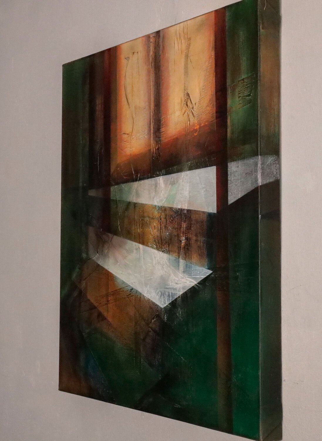 Wo Licht und Schatten verschmelzen by Peter Knauer (2022) : Painting ...