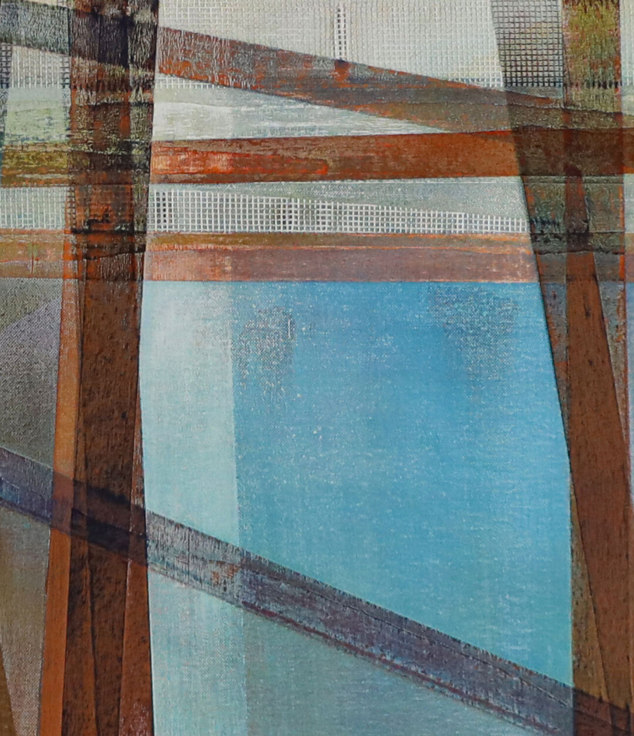 Der Himmel ist die Grenze II by Peter Knauer (2015) : Painting Acrylic ...