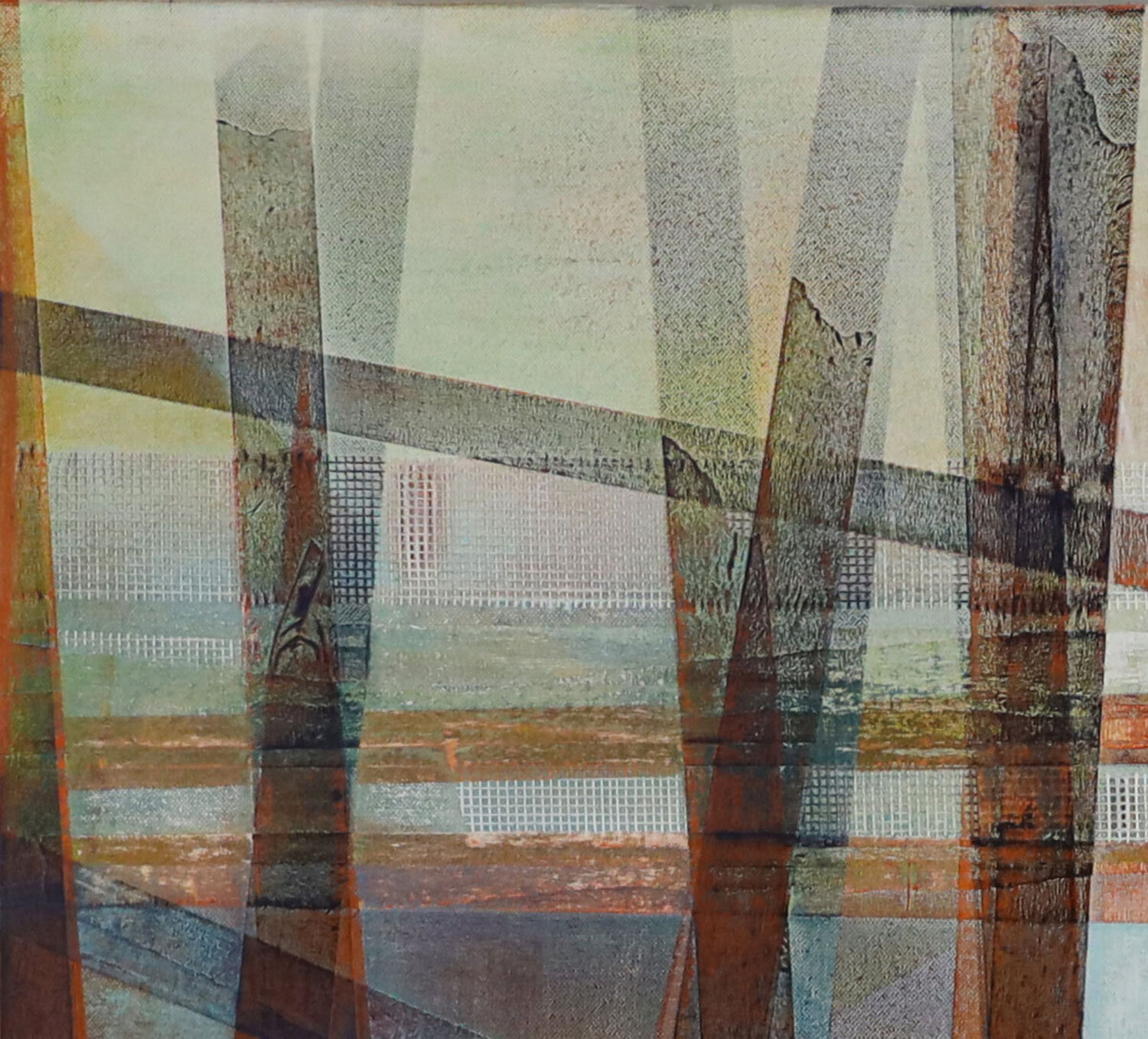 Der Himmel ist die Grenze II by Peter Knauer (2015) : Painting Acrylic ...