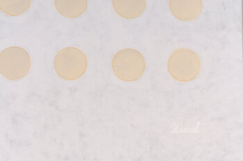 48 circles - inspired by Agnes Martin style by Marisol Evora (2022 ...